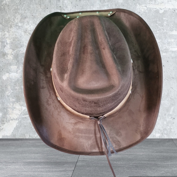 Accessories | Cattleman Cowboy Hat Ranch Style Made In Mexico With A ...